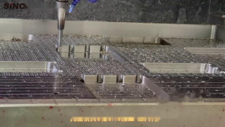 5轴加工中心加工托盘注塑模具全过程,精密加工中的劳斯莱斯