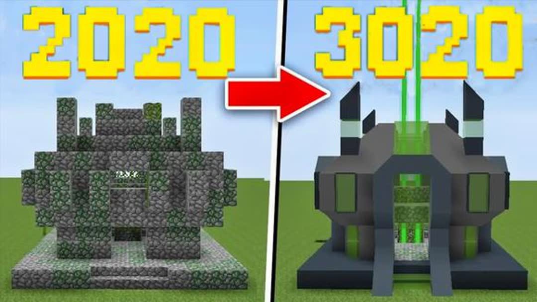 我的世界1000年后的丛林神庙会是什么样子?!