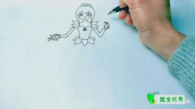 叶罗丽精灵梦简笔画,我们一起来学一学吧