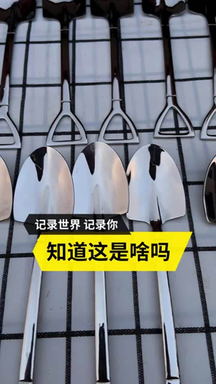 不锈钢铁锹勺子,你用过吗不锈钢勺子厨房好物好物