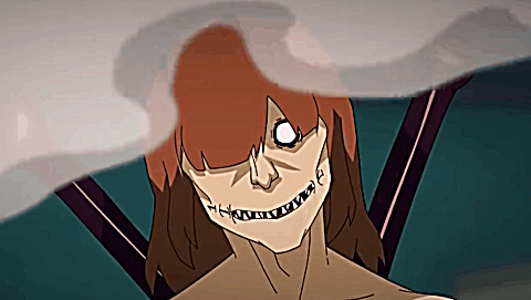 经典恐怖动画, 病毒感染整个城市, 感染后的人类发生可怕变异