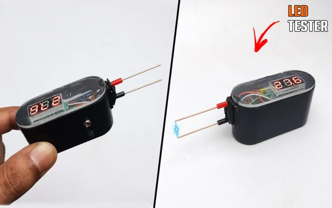 如何在家制作LED电压测试仪