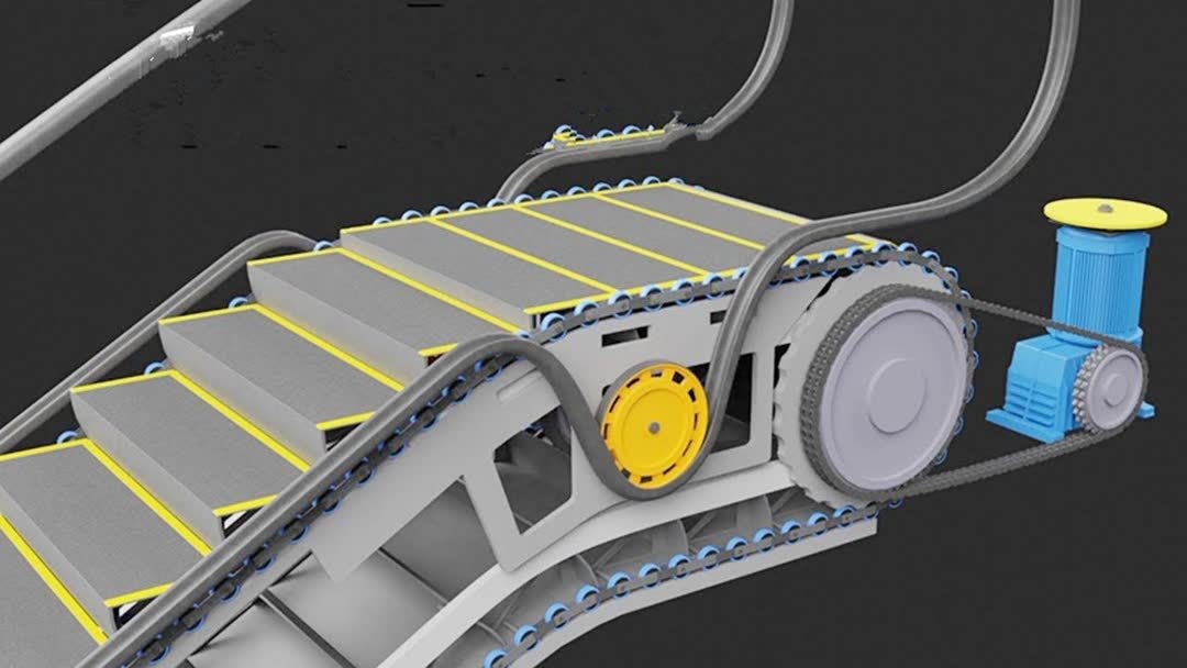 2分钟告诉你自动扶梯是如何为你工作的