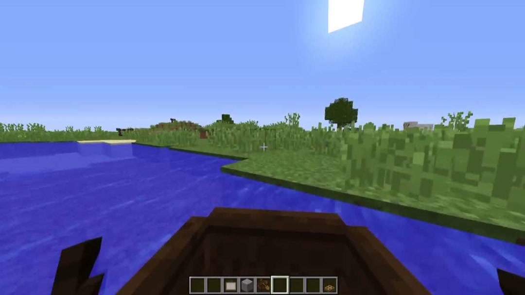 我的世界!让我们荡起双桨!