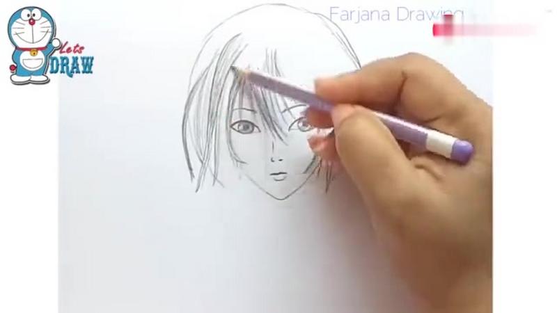 简单易学的动漫人物绘画教程,适合新手提高自己的绘画技能!