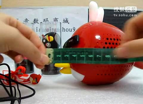 ...G68愤怒的小鸟音箱 双喇叭多功能插卡音箱 完美声卡支持FM 耳机U盘