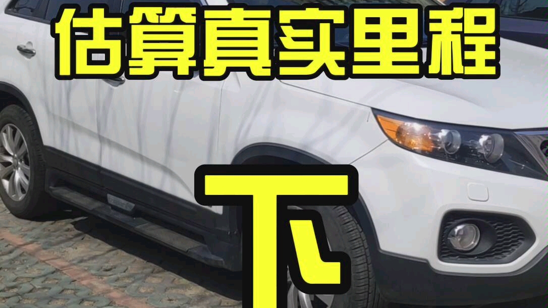 判断二手车是否调表,估算真实里程