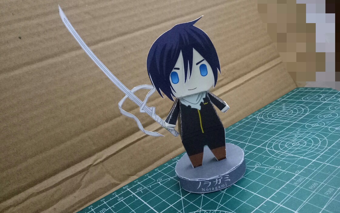 【纸模制作】什么?买不起手办?那…自己用纸做一个!