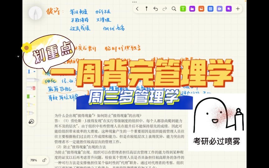 (第十章)一周背完周三多第七版管理学