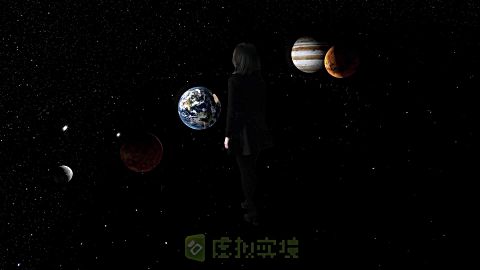 虚拟实境科技星际漫游MR混合现实技术宣传片