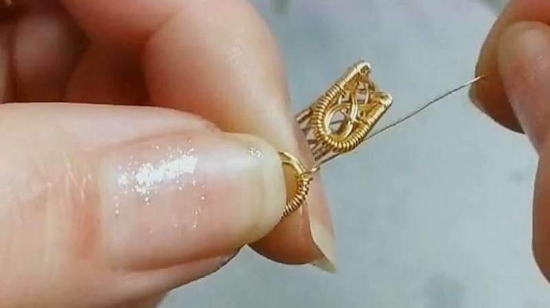 口罩戒指算什么,我老婆用铜线编了个戒指,一点都不输买的!