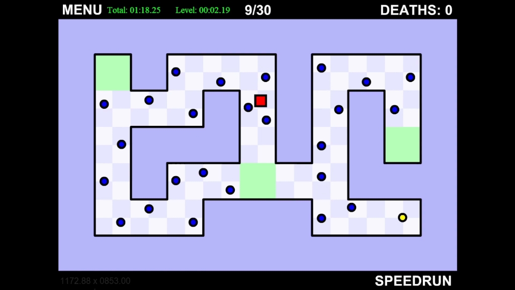 【世界纪录】速通游戏《The World's Hardest Game》只需要5分11....