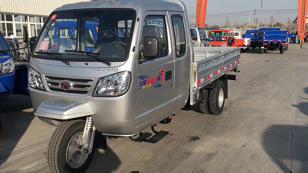 Diesel tricycle,福田五星柴油三轮后双轮