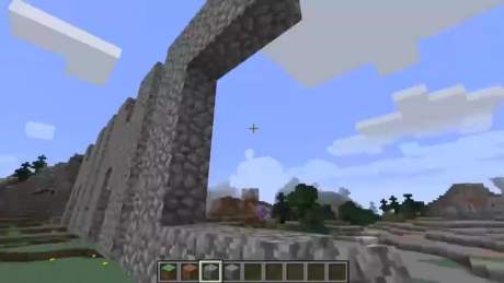 我的世界 教你如何在空中打出你想要的悬浮字!