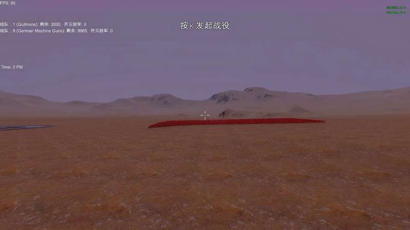 战争模拟器:在德国士兵的凶猛火力下任何人都坚持不了5秒