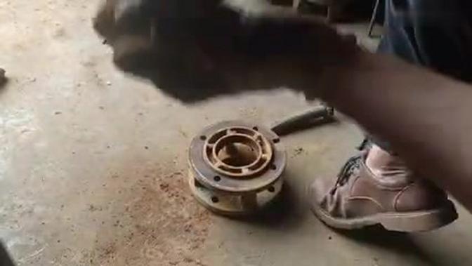 小东西发挥大作用,潜水泵叶轮组扣环有多重要,小伙拆给你看