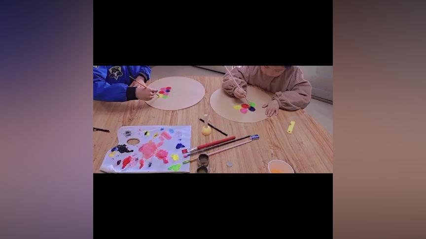 #抖音热门 #绘画启蒙 请大家吃不要钱的冰激凌啦