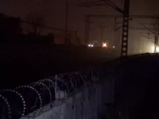 京广铁路K471次 涿州火车站南侧西河村拍车 京广线