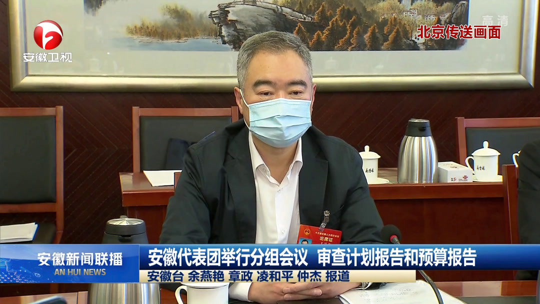 安徽代表团举行分组会议 审查计划报告和预算报告