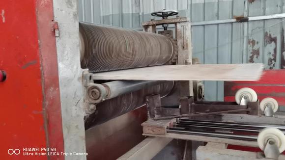 #木塑板#绿模板#覆塑板 制作第一步开孔工艺