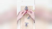 双股辫手绳,龙虾扣结尾
