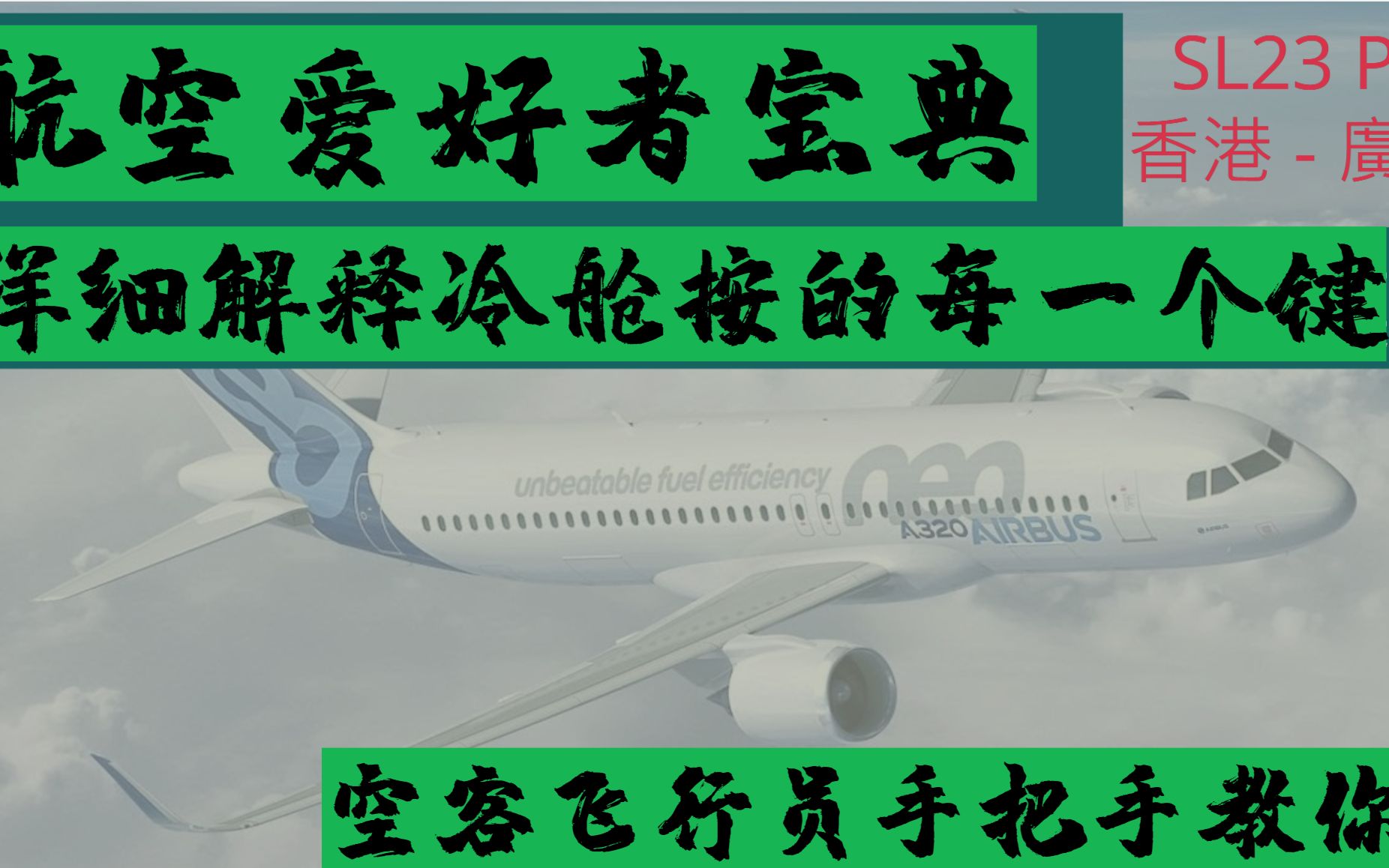 认真学开空客 A320 | 空客飞行员亲自教学 | 冷舱准备 | 模拟飞行2020