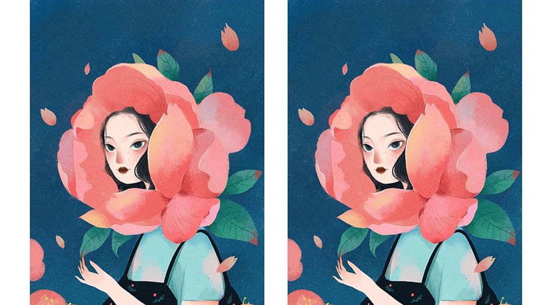 【商业插画】扁平肌理风格插画--视频+图文教程详细讲解过程