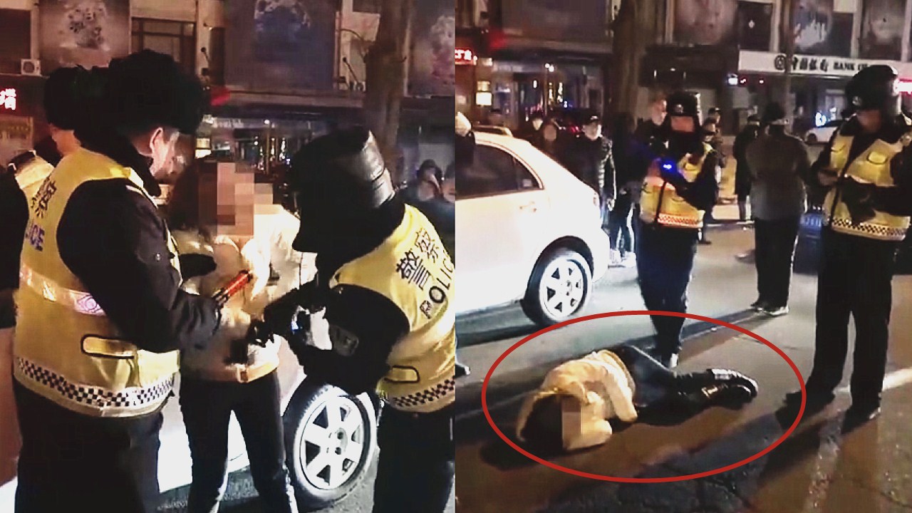 实拍:辽宁一公职人员开车拒绝检查暴力袭警 致交警受伤已被刑拘