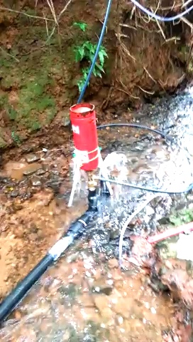 Diy不用电,不用油的抽水泵1