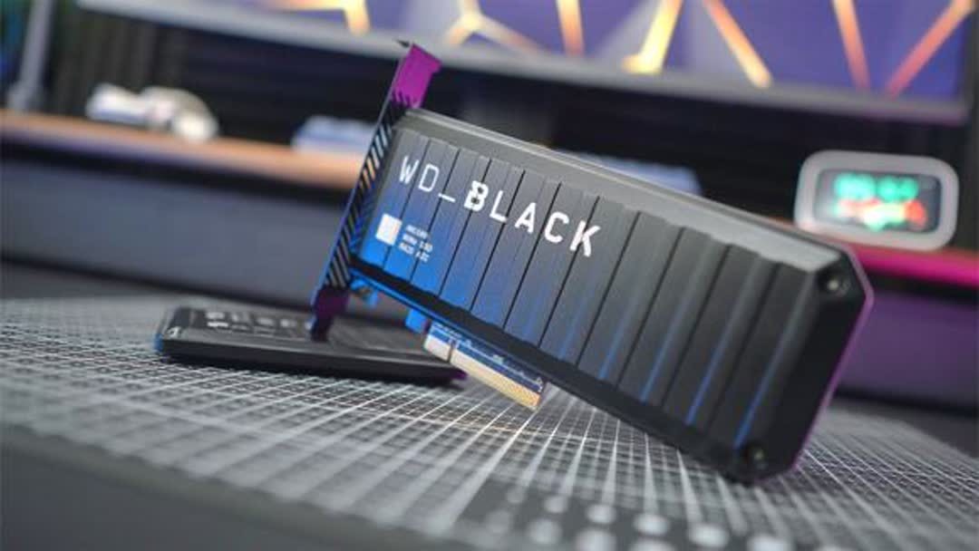 这块SSD速度爽翻,极致性能RGB硬盘WD_BLACK AN1500开箱评测!