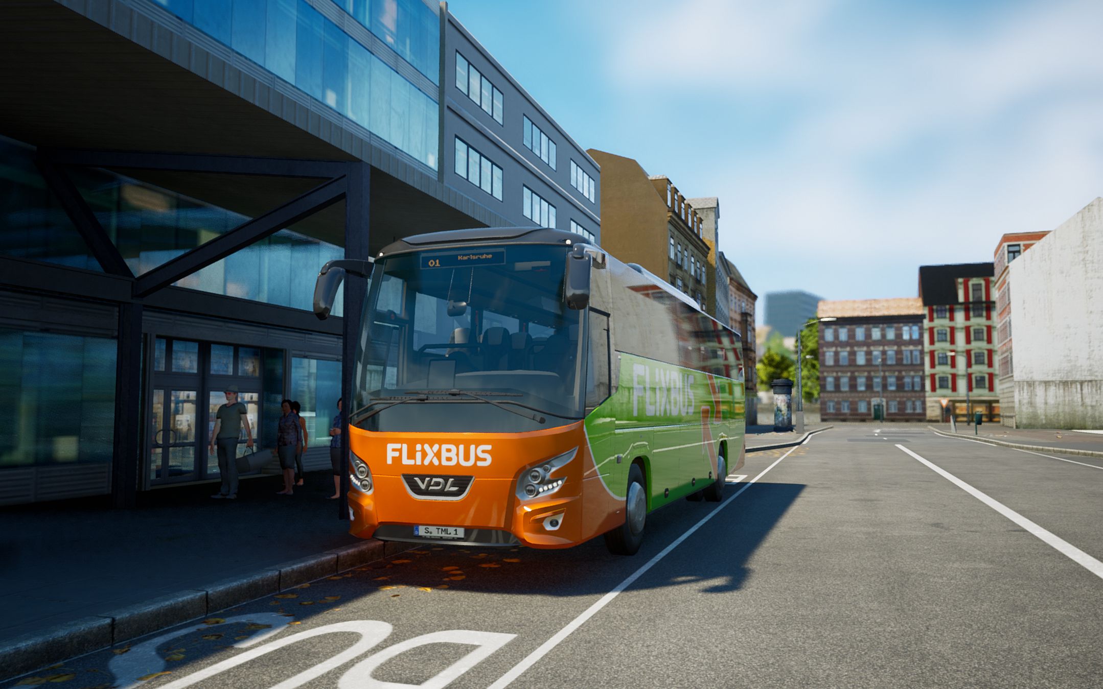 【果暖Fernbus simulator】长途客车模拟 第一条线路诞生 202008