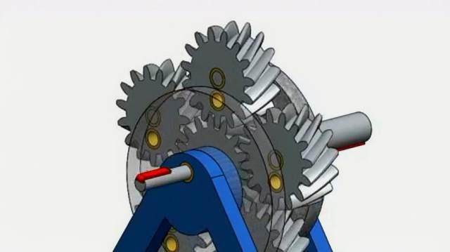 三种创意的行星齿轮结构,看看如何运行的?
