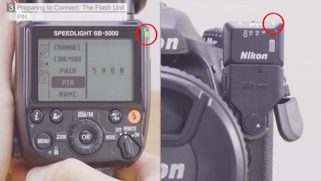 尼康单反摄影技巧 无线连接闪光灯