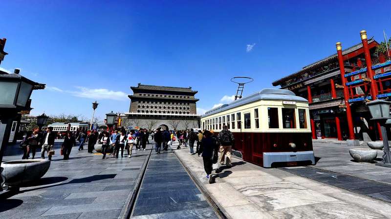 实拍北京百年老商业街大栅栏,找到老北京的味道了吗