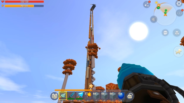 迷你世界:40人混乱生存,半仙建造刷石机