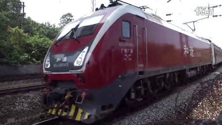 [拍火车]HXD1D+25G烟台-广州(K1159)广铁株段 响田下行