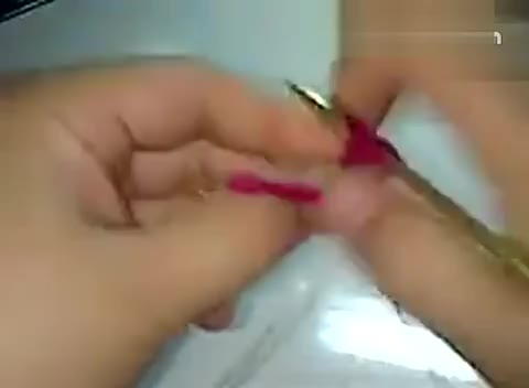 细棒针编织花样 海浪花毛线帽子的织法1