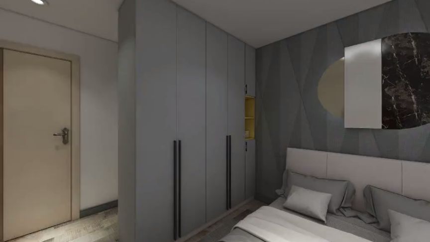 谦艺定制家具三维家酷家乐VR全景效果图培训——高端衣柜设计