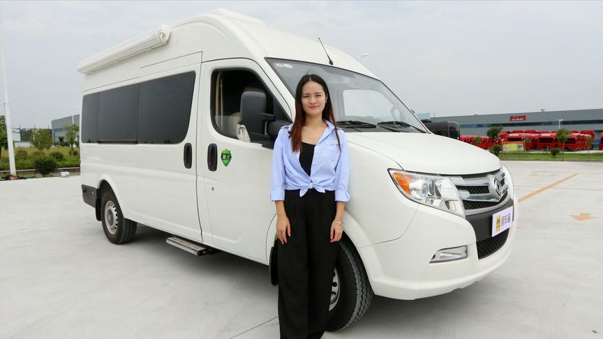 全新上市的新富B型房车,400AH锂电1米9上下铺,售价不到20万