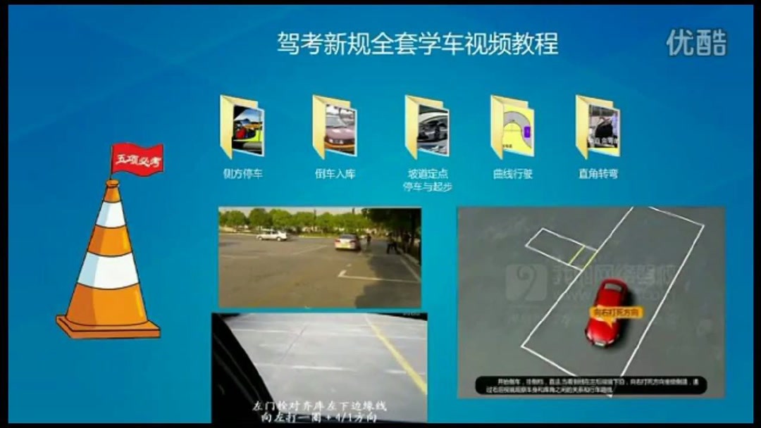 2015学车视频正反倒库出库技巧方法完整解析图解教程