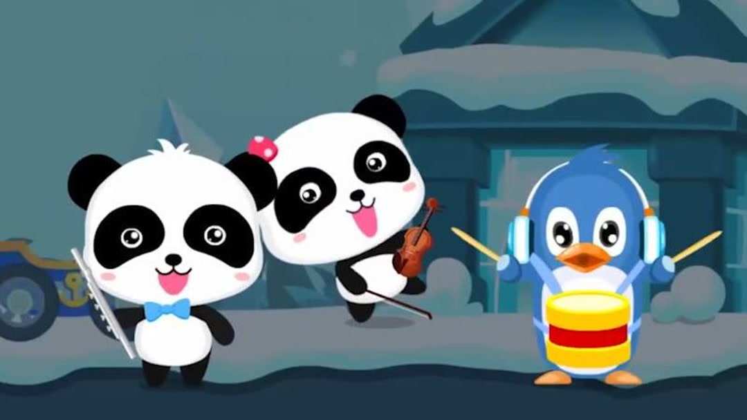 可爱的小动物表演游戏