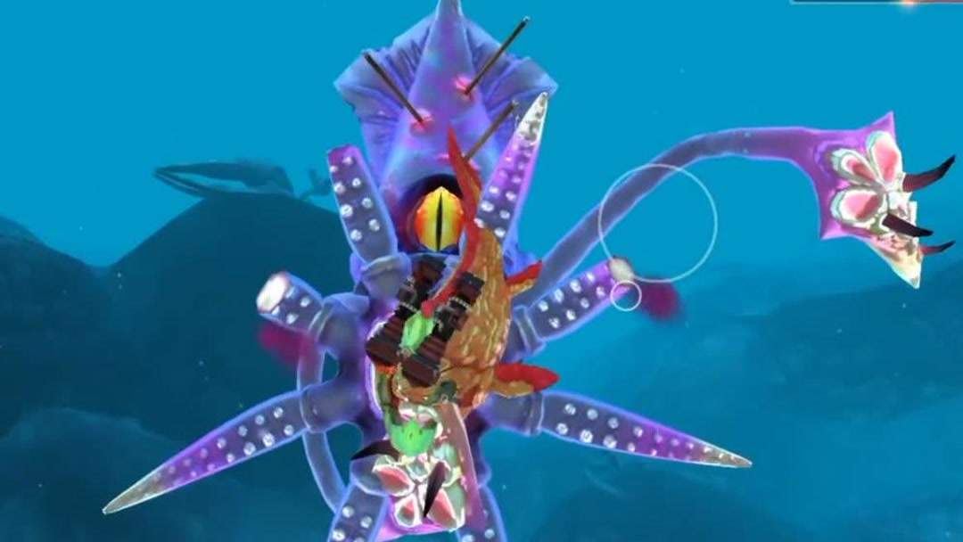 巨型章鱼很大,我们该怎么破呢这游戏