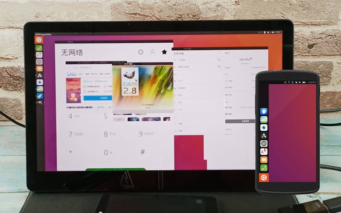 Ubuntu Touch OTA 16版本桌面模式...