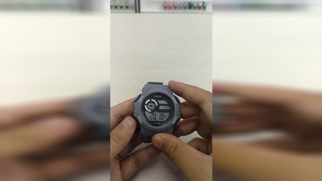 3D计步手表时间日期调节 视频教程