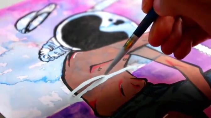 如何画水粉画,初学者的提示和演练