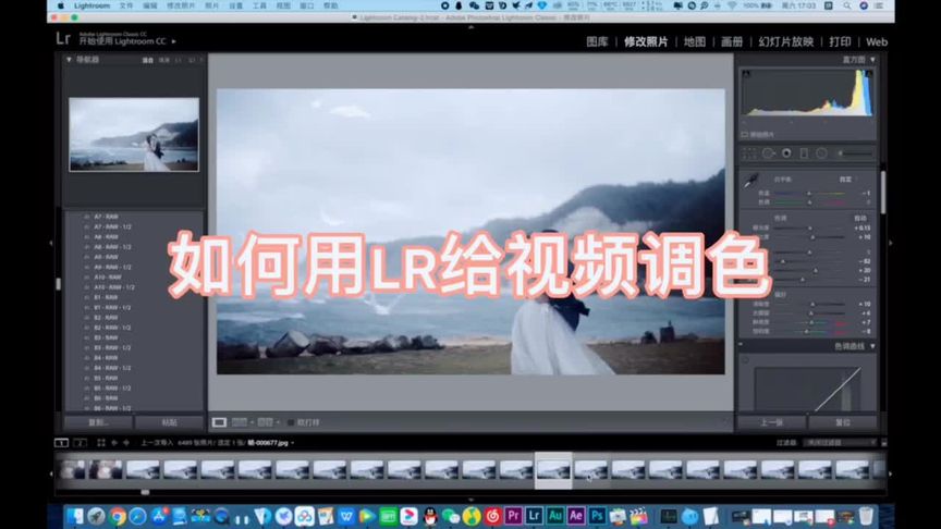如何用LR给视频调色#后期教程