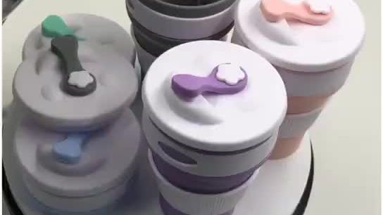 可定制折杯咖啡杯,亚马逊,电商,热卖,多功能折叠杯