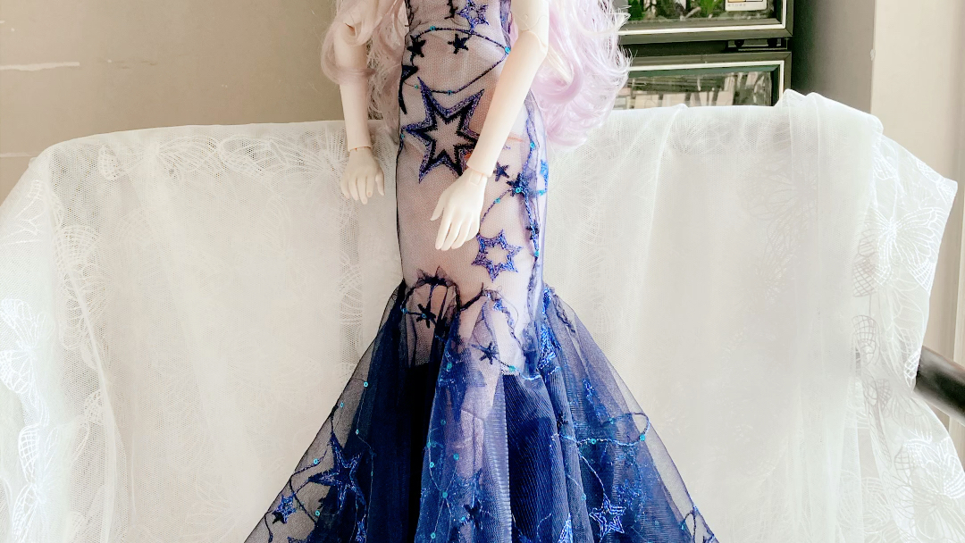 布料制作 芭比娃娃衣服制作