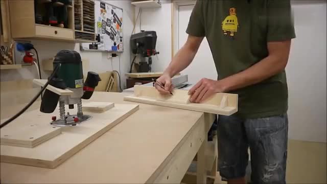 快速简便的便携式电木铣工作台DIY制作方法全过程