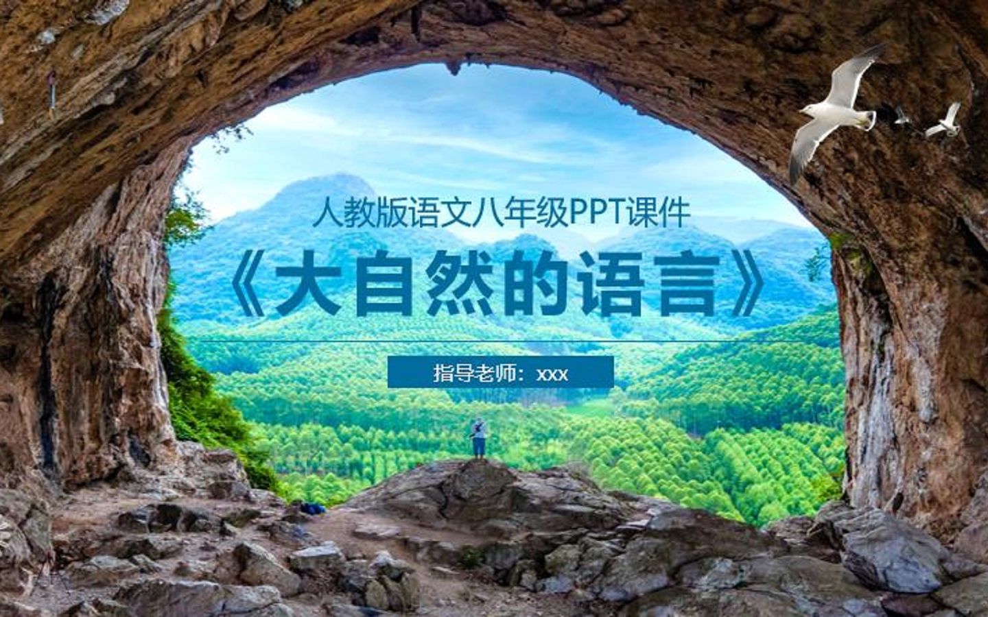 大自然的语言PPT课件